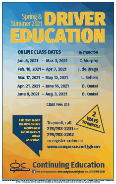 Great Basin College: Driver Education - Home